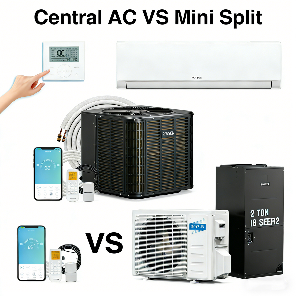 Central Air Conditioner vs Mini Split Heat Pump: Making the Right Choi