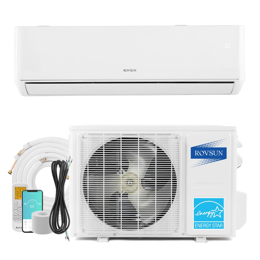ROVSUN 18,000 BTU Mini Split Air Conditioner with Heat 230V - Wifi | 23 SEER2
