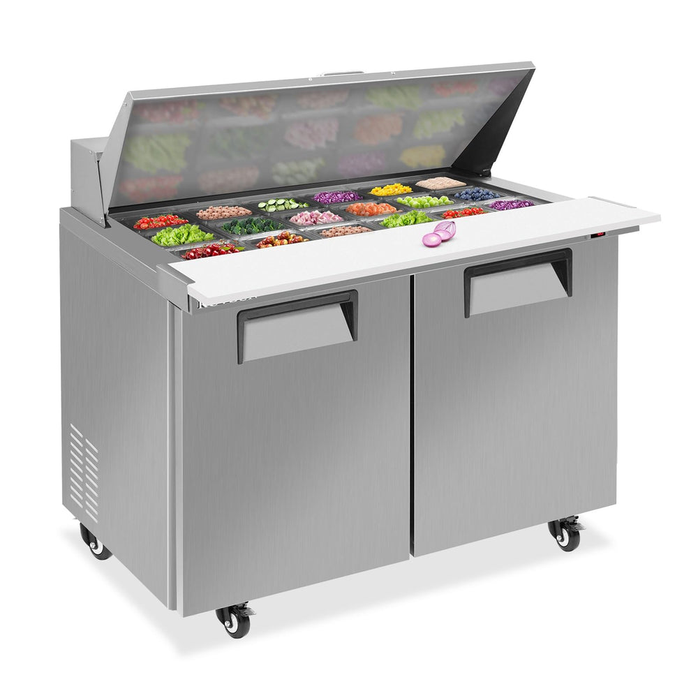 Best Refrigerated Prep Tables for Salad Sandwich - ROVSUN