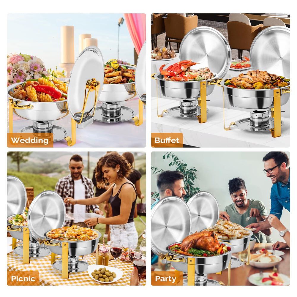 Chafing Dishes: Best Chafing Dish Buffet Set for Sale - ROVSUN