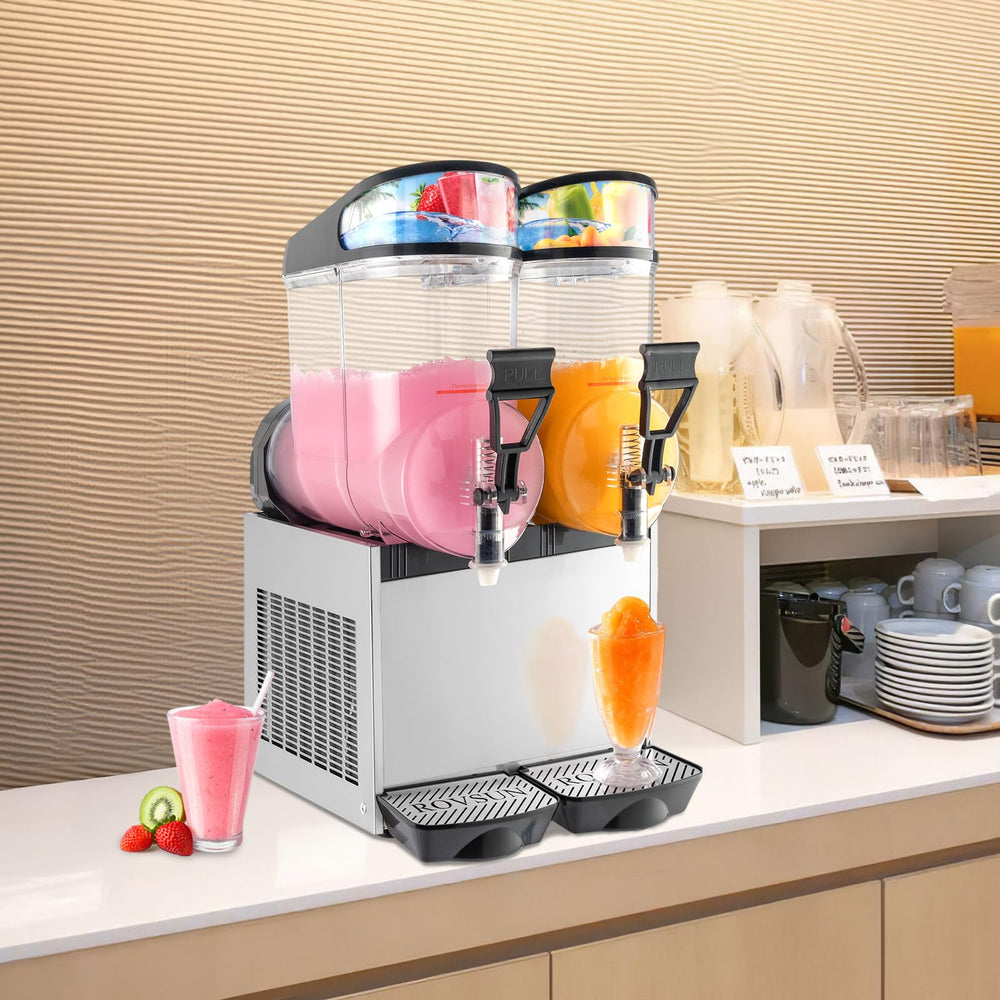 Commercial Slushy Machines: Frozen Drink Machines - ROVSUN