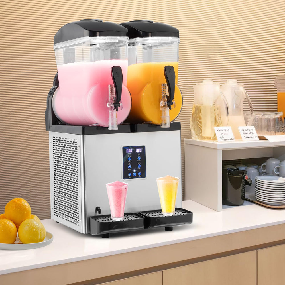 Commercial Slushy Machines: Frozen Drink Machines - ROVSUN