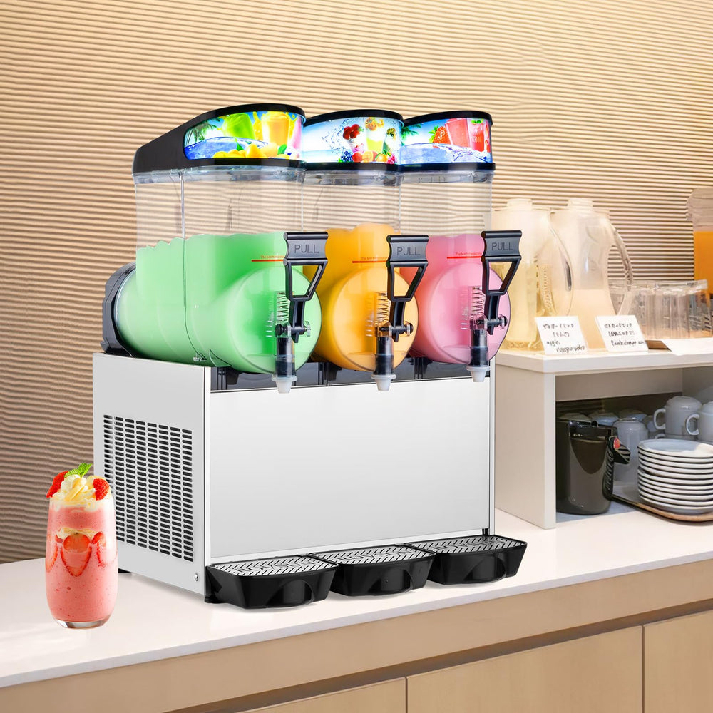 Commercial Slushy Machines: Frozen Drink Machines - ROVSUN
