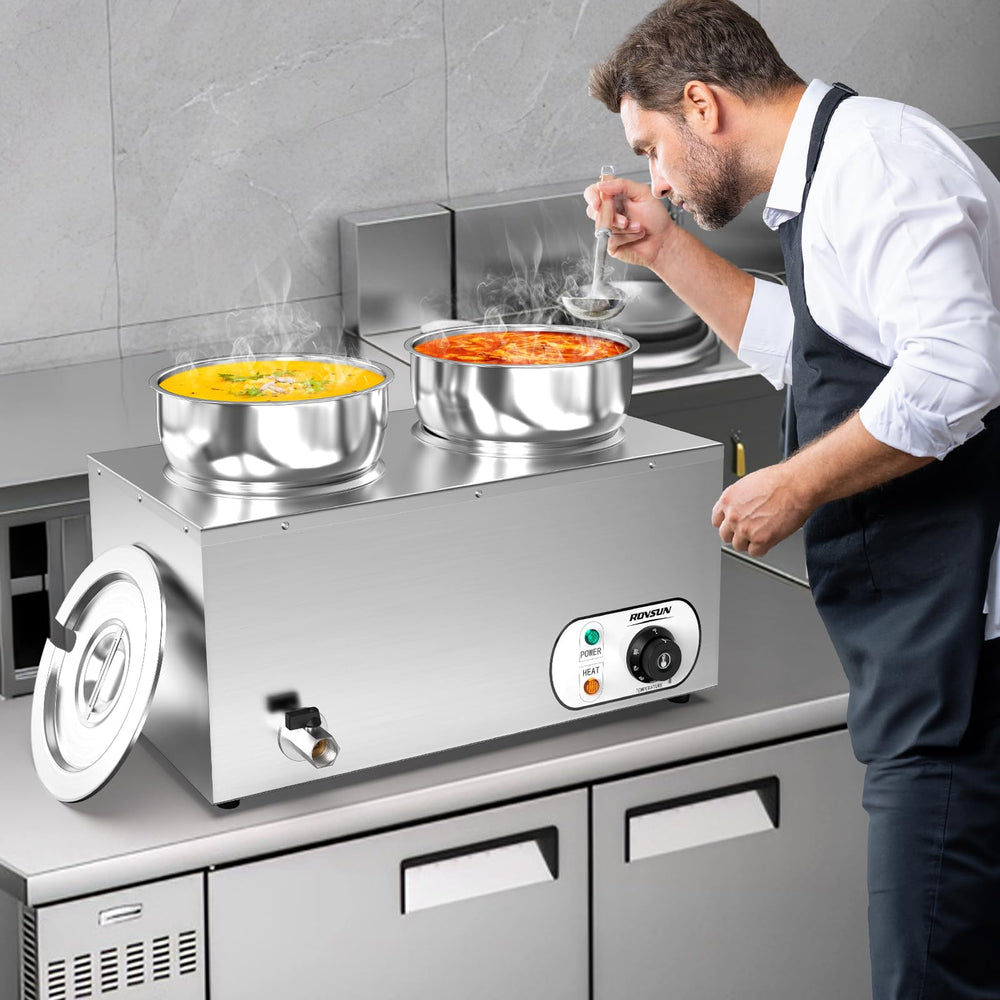 Commercial Steam Tables: Electric Steam Table for Sale - ROVSUN