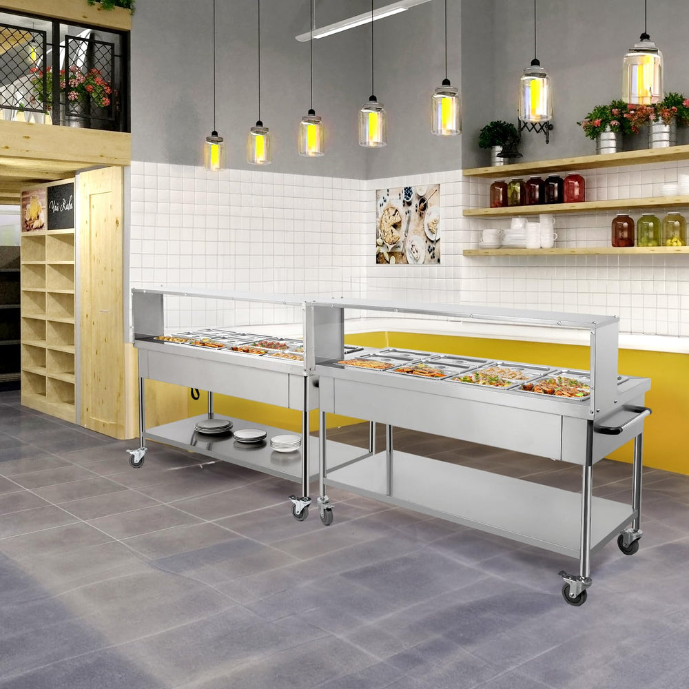 Commercial Steam Tables: Electric Steam Table for Sale - ROVSUN