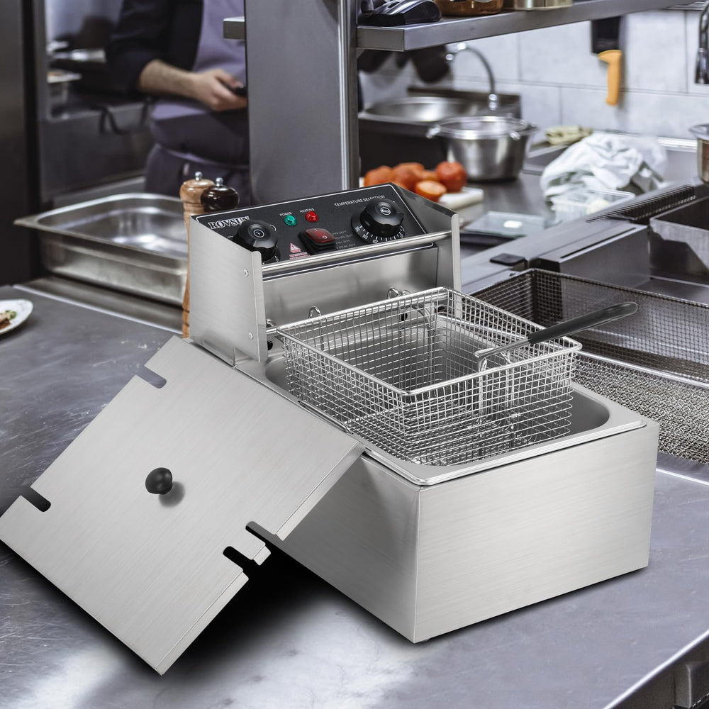 Electric Deep Fryers: Best Countertop Deep Fryer - ROVSUN