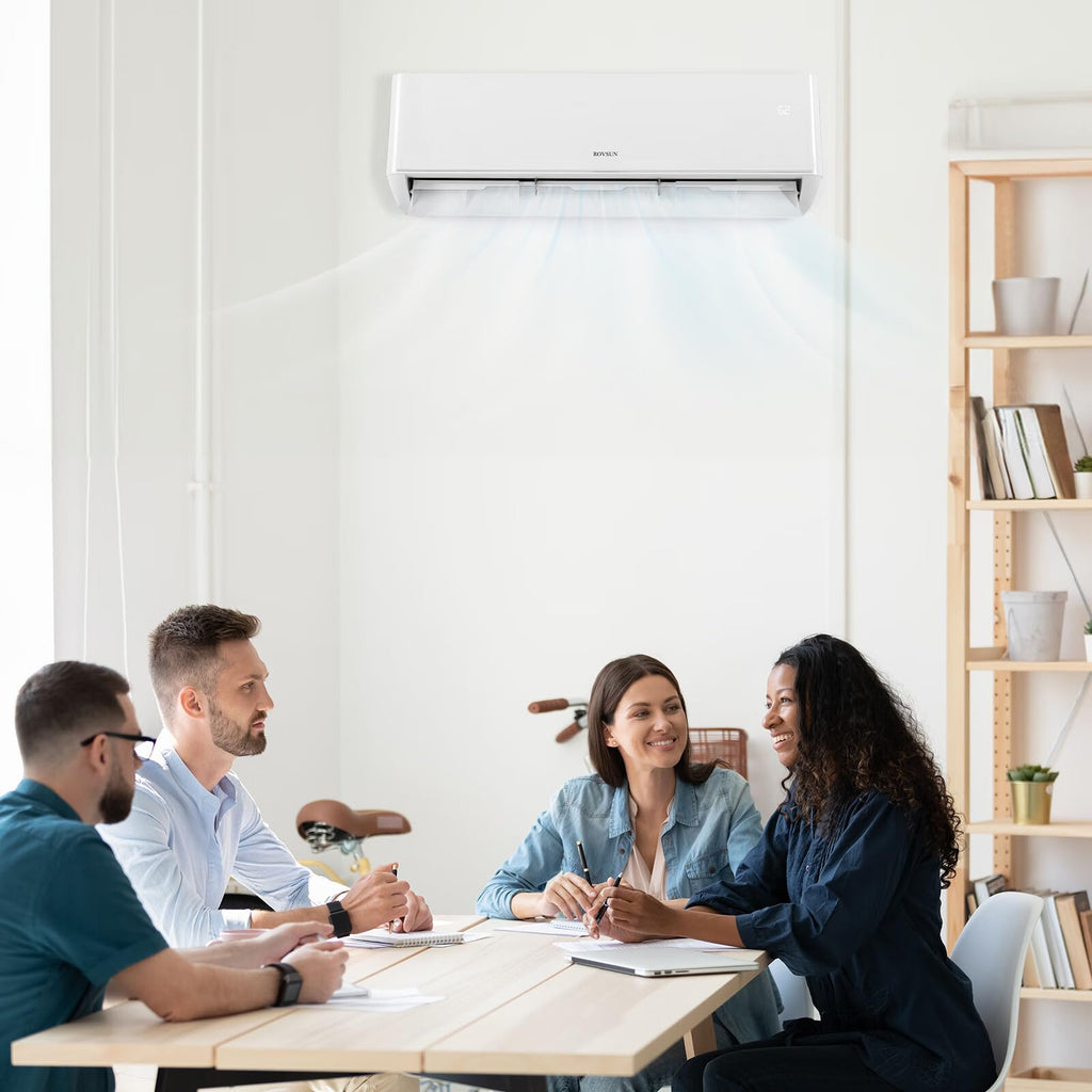 ROVSUN 12,000 BTU Mini Split Air Conditioner with Heat 115V - Wifi | 23 SEER2